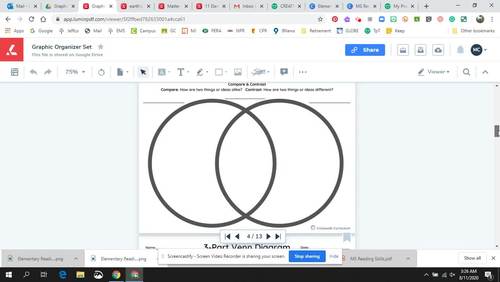 Science Reading Passage and Graphic Organizer Bundle by Crosswalk ...