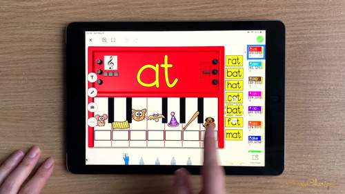 Phonics Games 1st Grade Kindergarten CVC Word Families Seesaw Activities