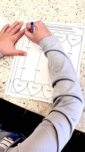 Artic Hearts for Speech Therapy and Occupational Therapy by Elite Tots Shop