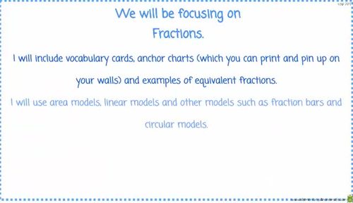Equivalent Fractions and Comparing Fractions Powerpoint (4.N.F.1)