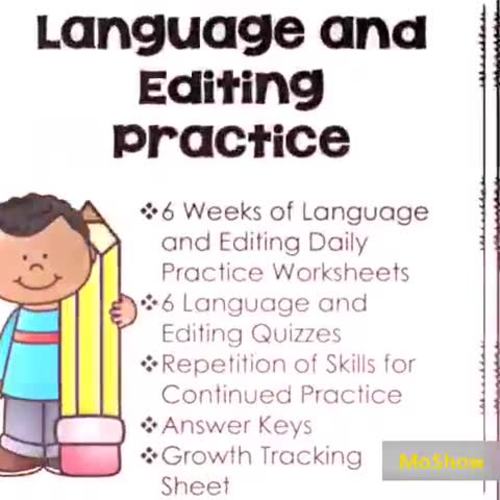 FSA Editing and Language Practice - Grammar by Hunt 4 Treasure | TpT