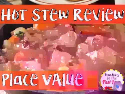 Problem Solving with Data Review Game - Hot Stew Review | TPT