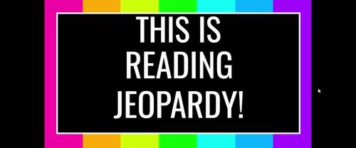 Kindergarten Reading Jeopardy Virtual Review Game Distance Learning ...