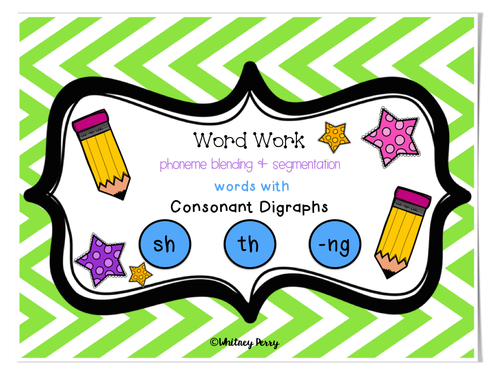 Consonant Digraphs th, sh, -ng Interactive Phonics and Fluency Video