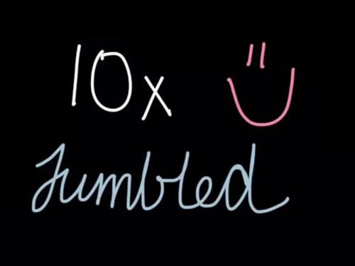 JUMBLED! Learn Your 10x Multiplication Tables! by The Worker Bee
