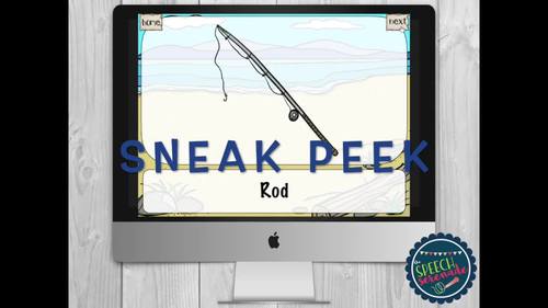 NO PRINT Summer Articulation R Edition by Intrepid Speech Therapy Materials