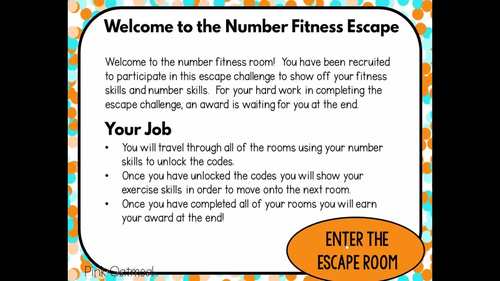 Escape Room - Numbers Version PowerPoint Game by Pink Oatmeal | TPT