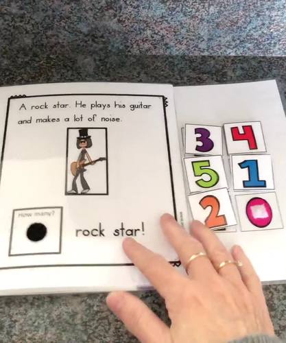 Rock Stars Interactive Book and Song by Aroha Special Ed | TpT