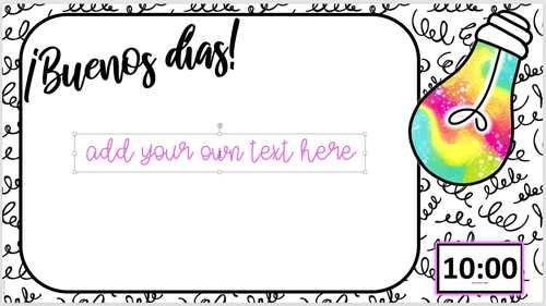 Spanish & English Creative Digital Slides - Bilingual Slides by ...