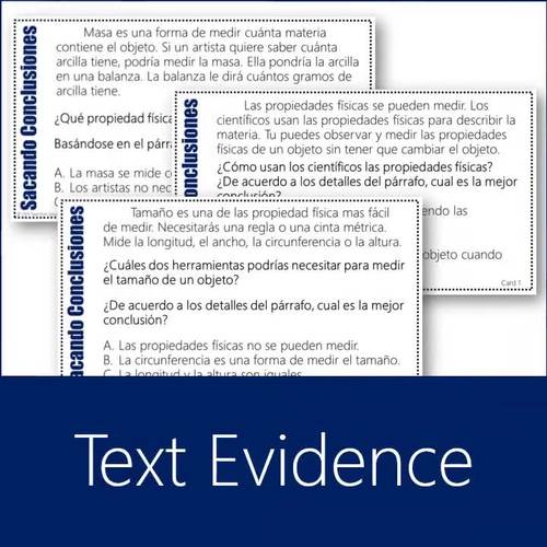 Sacando Conclusiones - Drawing Conclusions Task Cards 4 (Spanish) by ...