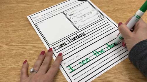 Tune-Ups: Fix & Write It | GOOGLE™ READY WITH GOOGLE SLIDES™ | Distance ...