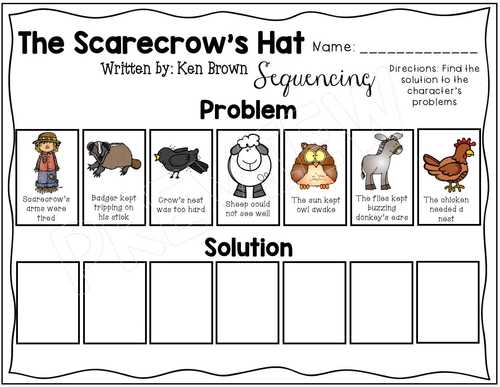 The Scarecrow's Hat By: Ken Brown [Literature Unit] | TpT