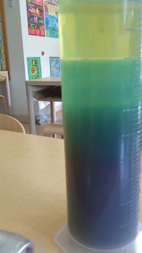 Density Column Lab: Relative Density Experiment {Physical Properties of ...