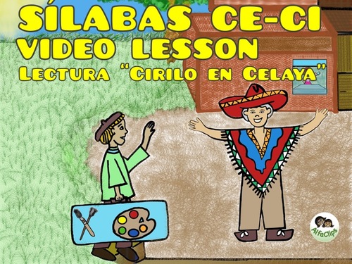 SPANISH VIDEO- LESSON CE – CI / "Cirilo en Celaya" by AlfaClips | TpT