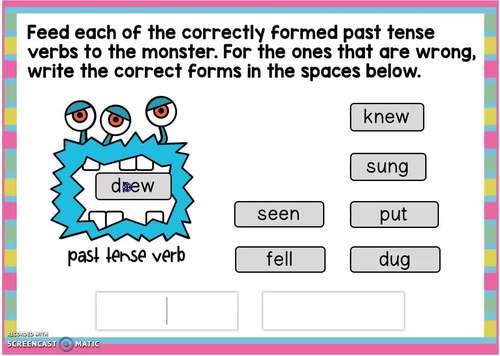 Grammar Review Task Cards | Digital Boom Cards by Real Cool English
