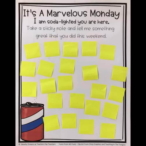 Mental Health Daily Positive Affirmations Activity Posters by Beachy Dreams