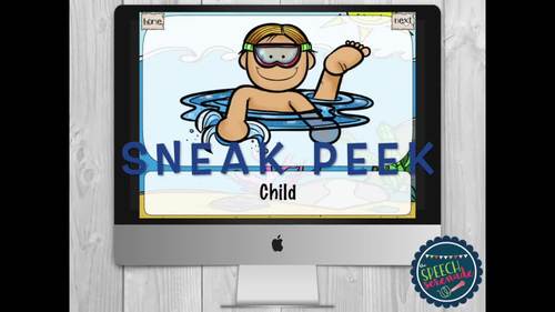 NO PRINT Summer Articulation CH Edition by Intrepid Speech Therapy ...