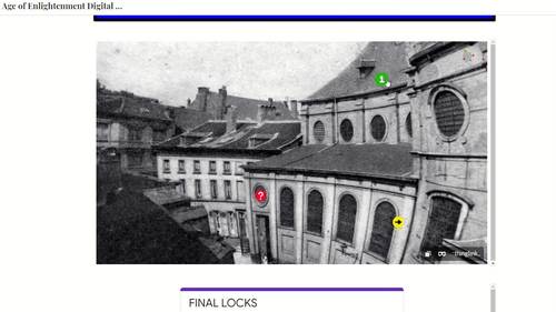 Enlightenment DIGITAL ESCAPE ROOM for Google Drive® by Think Tank