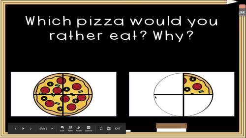 Introduction to Fractions* Digital Resource* Google Classroom Slides ...