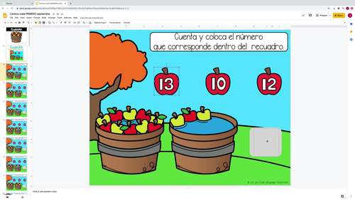 Centros digitales de matemáticas primero SEPTIEMBRE | TpT