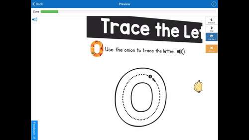 Letter O Alphabet Activities | Digital Task Cards with Boom Learning