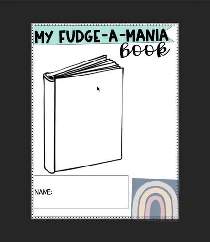 Novel Study Book Club: Fudge-a-Mania (PRINTABLE+GOOGLE) by Aubree Teaches