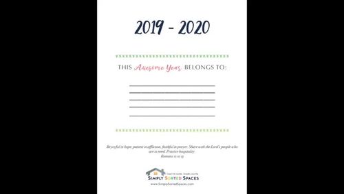 2019-2020 Ultimate Teacher Planner Yearly/Monthly/Weekly layouts ...