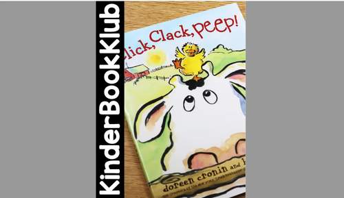 KinderBookKlub: Click, Clack, Peep by Tara West | TpT