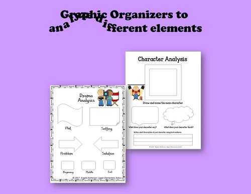 Elements of Drama by Upper Elementary Antics | Teachers Pay Teachers