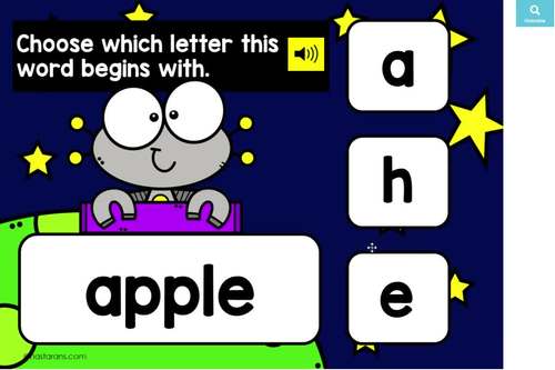 Boom Cards Alphabet Activities Letter Recognition Game by Nastaran