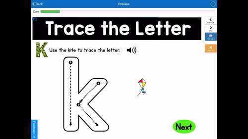 Letter K Alphabet Activities | Digital Task Cards with Boom Learning