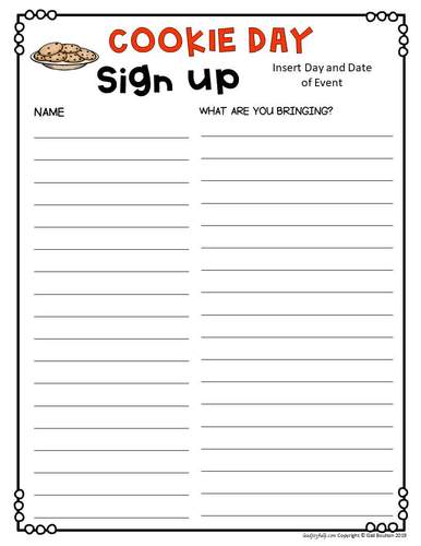 JOYFUL DAYZ (Staff Morale Booster) COOKIE DAY by Lead Joyfully - Gail ...