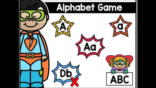 Interactive Alphabet Games | DISTANCE LEARNING GOOGLE™ READY | by Tara West