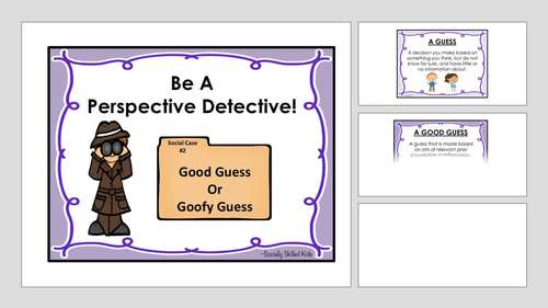 PERSPECTIVE TAKING and SOCIAL SKILLS ACTIVITIES BUNDLE || Pack 2