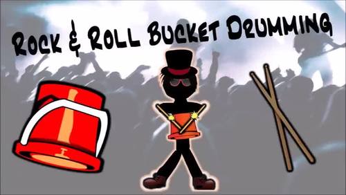 Rock & Roll Bucket Drumming | MINI | Rhythm Studies by Music in Everything
