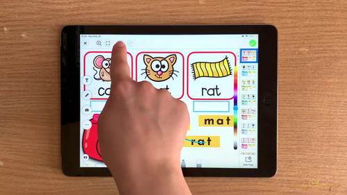 CVC Words Assessment Phonics Games 1st Grade Kindergarten Seesaw Activities