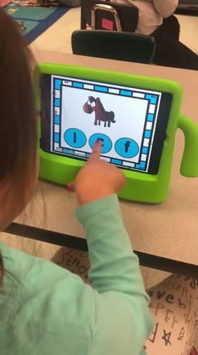 Sonido Inicial espanol Initial Sound game Powerpoint Spanish Ipad ...