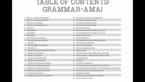 Daily Grammar Warm-Ups / Bell Ringers by HeartSoulJoy | TPT
