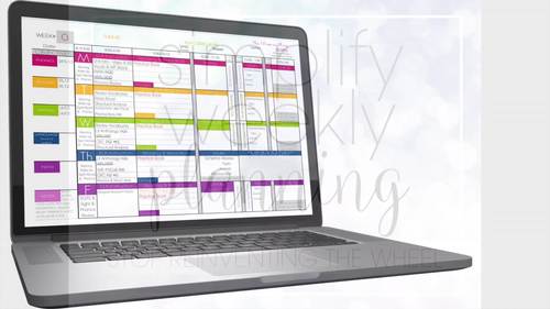 Teacher Planner Templates EDITABLE - Teacher Binder - Google, Excel ...