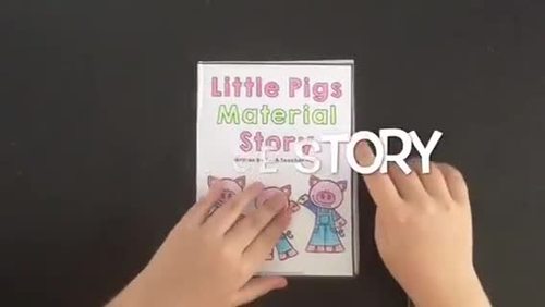 Materials Science Story Three Little Pigs by Tech Teacher Pto3 | TPT