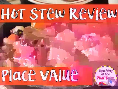 Addition and Subtraction Models Review Game - Hot Stew Review | TPT