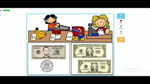 Counting Money – Grocery Store (Boom Cards™) by Miss Faleena | TpT