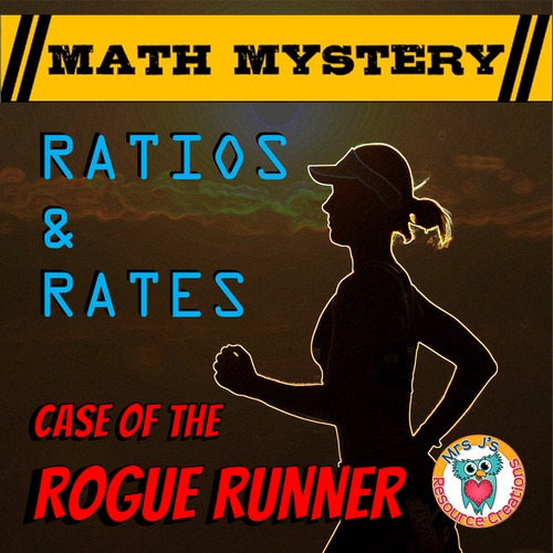 Ratios and Rates Math Mystery Rogue Runner - Video Hook | TPT