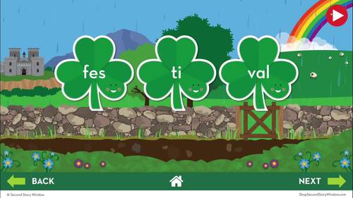 St. Patrick's Day Fluency in a Flash 2nd Grade • Digital Fluency Mini ...