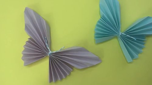 Easy Paper Butterfly - Simple STEAM Project, Lesson Plan & Worksheet