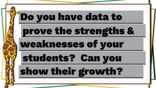 Beginning of the Year Phonics Assessment for Writing Phonics IEP Goals