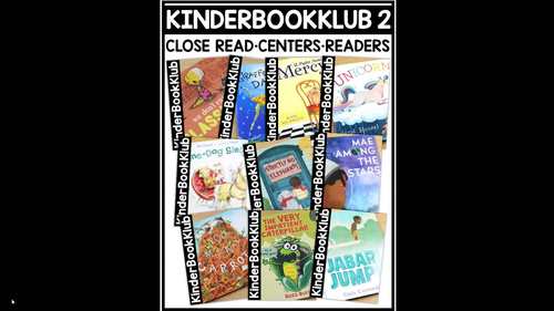 KinderBookKlub 2 Bundle by Tara West - Little Minds at Work | TPT
