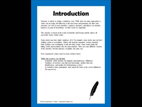 Basic Story Structure - Distance Learning - Creative Writing - Literature