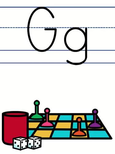 Phonics Wall Alphabet Posters... Fun Phonics Pictures by Lisa's Classroom