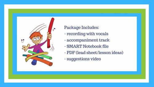 Boomwhacker Song, Lesson & Activity | mp3s, PDF, SMART, Video | TpT
